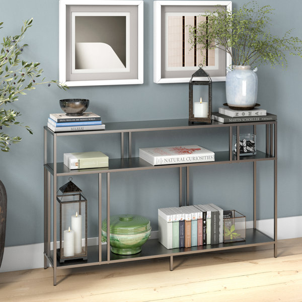 Ebern Designs Geneil Steel Console Table & Reviews - Wayfair Canada