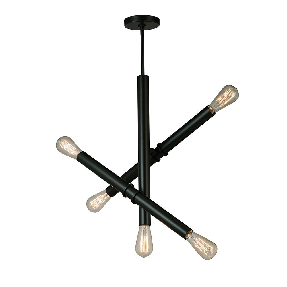 AllModern Lilliam 5 - Light Unique / Statement Bulb Pendant | Wayfair