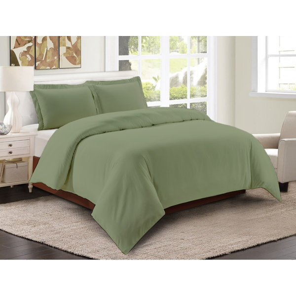 Bluff City Bedding Solid Colour Duvet Cover Set & Reviews - Wayfair Canada