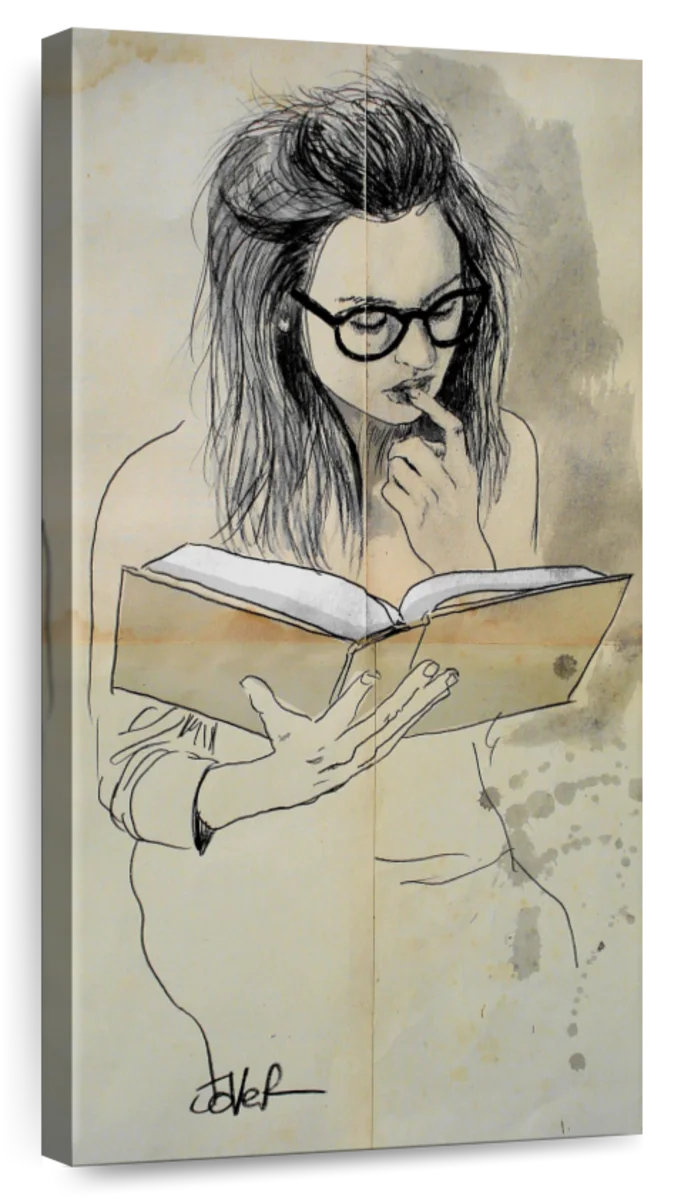 Lark Manor Book Girl - Wayfair Canada