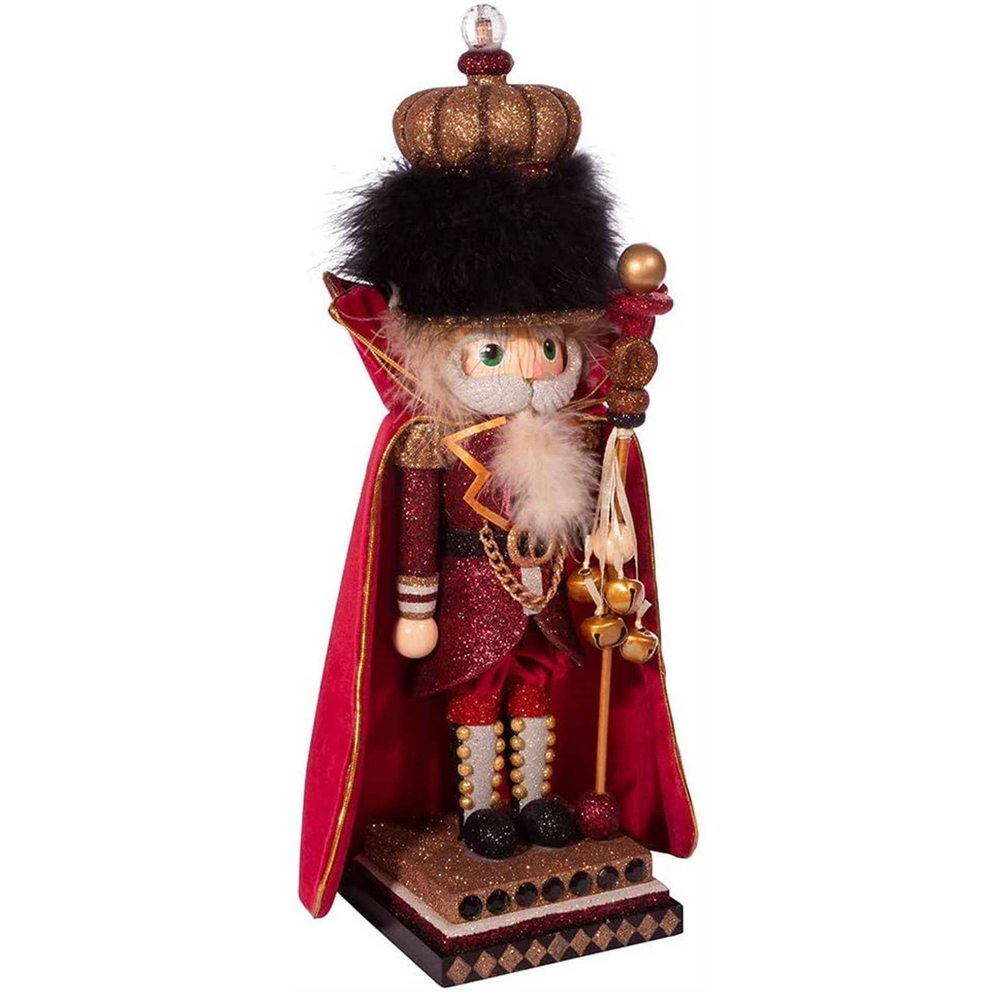 Kurt Adler Hollywood Burgundy King Nutcracker | Wayfair