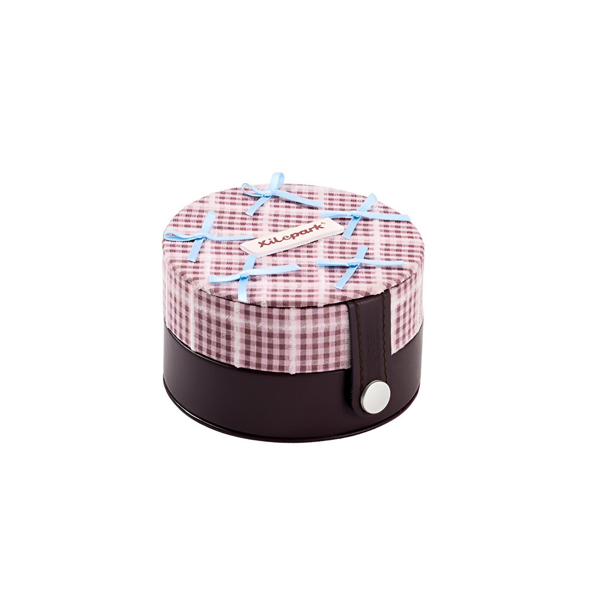 One Allium Way® Cute Double-Layer Circular Jewelry Box For Portable ...