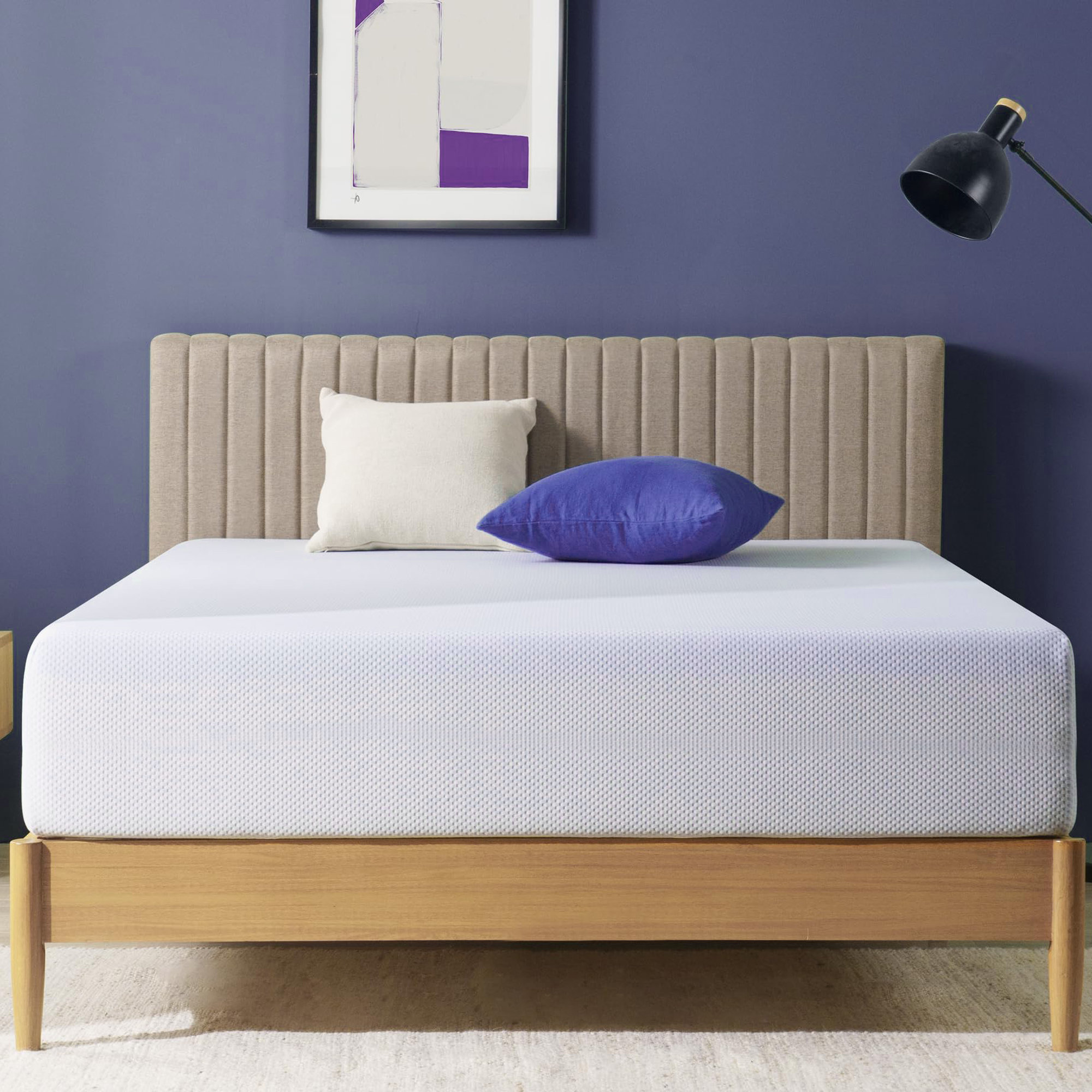 Alwyn Home Green Tea Cooling Memory Foam Mattress Medium Firmness 10 ...