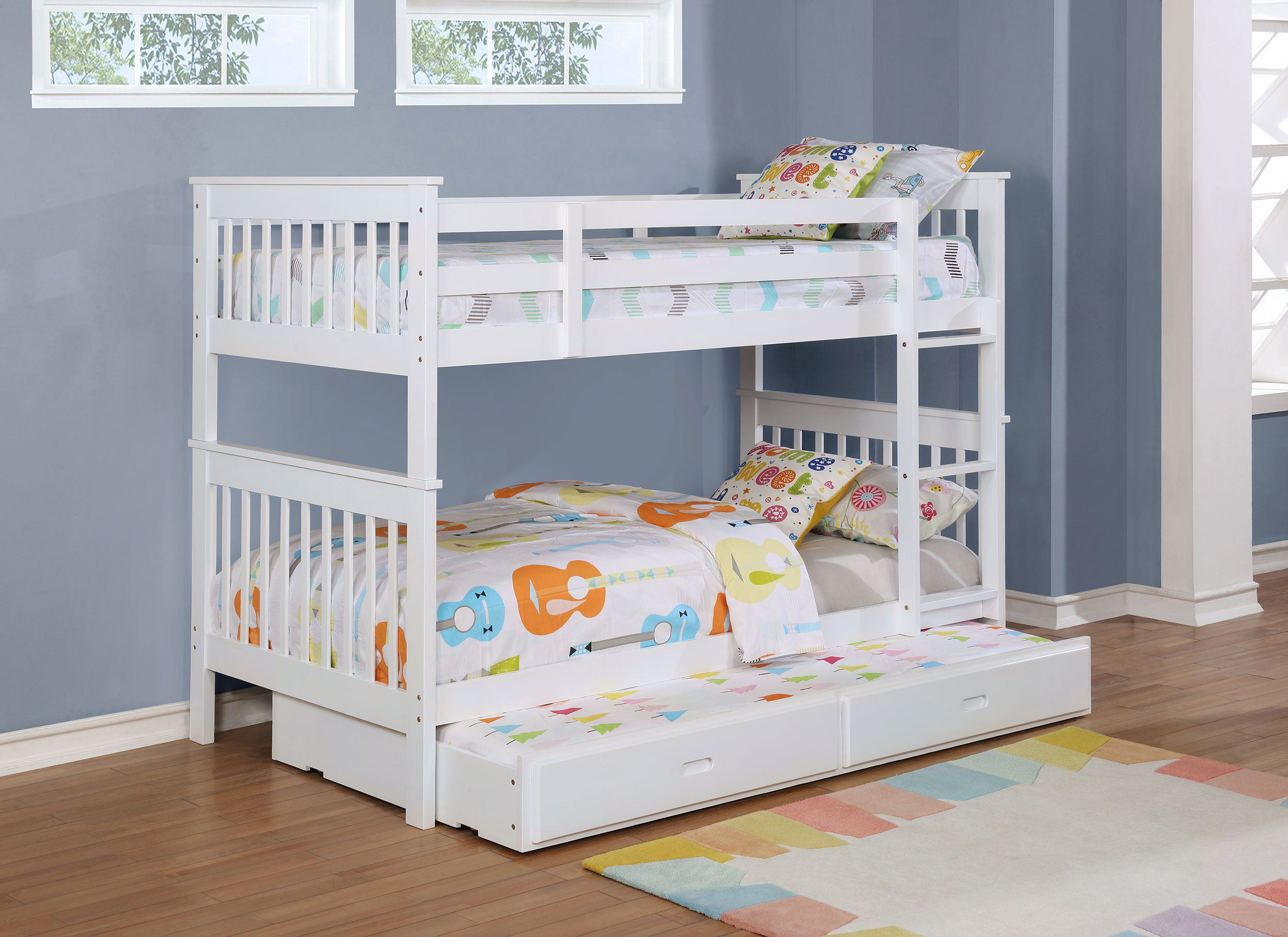 Harriet Bee Chapman Wood Bunk Bed | Wayfair
