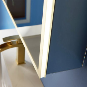 Brayden Studio® Azamat 30"H Recessed or Surface Mount Frameless LED ...