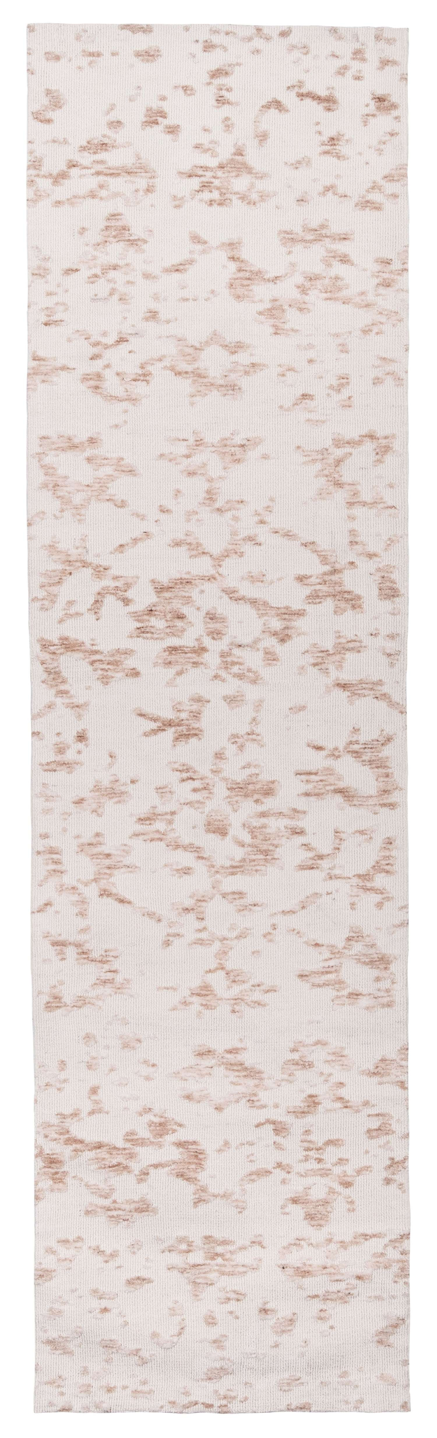 17 Stories Floral Machine Made Power Loom Microfiber Area Rug in Pink ...