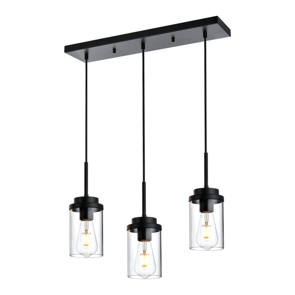 Latitude Run® Konyn 3 - Light Kitchen Island Pendant & Reviews | Wayfair
