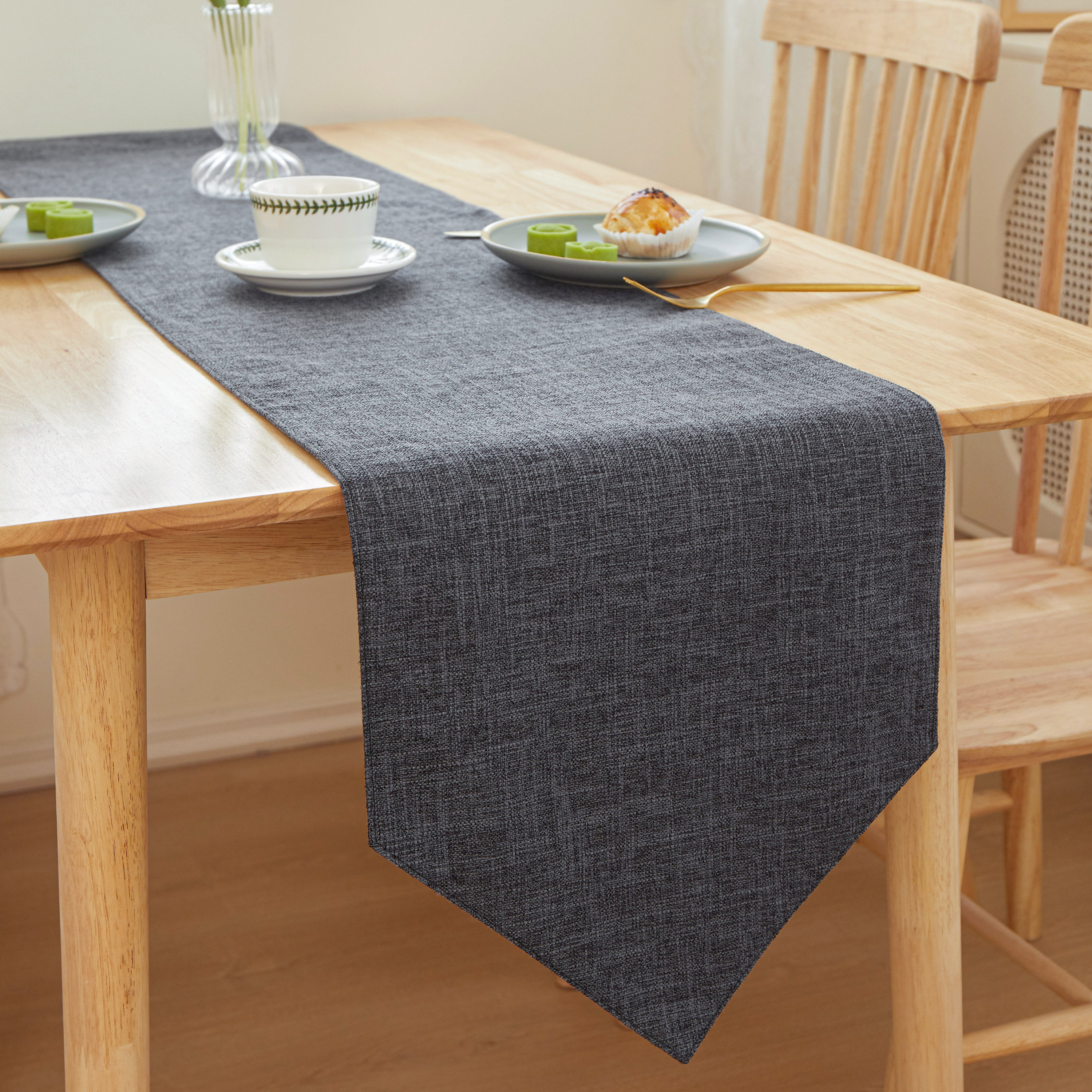 Ebern Designs Table Runner 12" X 71" Triangle Ending | Wayfair