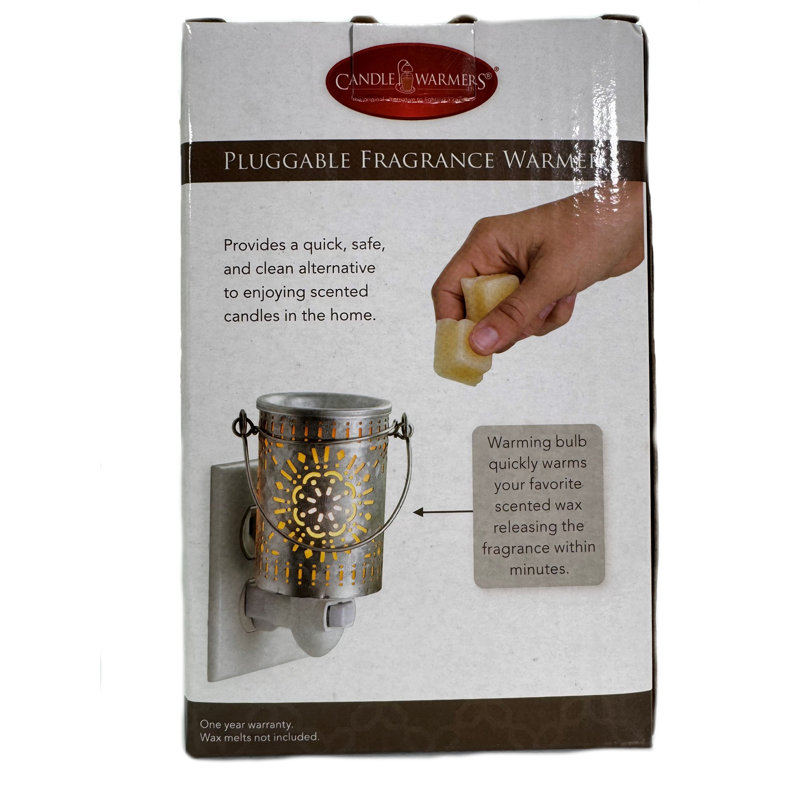 August Grove® 3.7'' H Metal Wall Wax Warmer | Wayfair