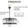 Mercer41 Tyesa 6 - Light Dimmable Drum Chandelier | Wayfair