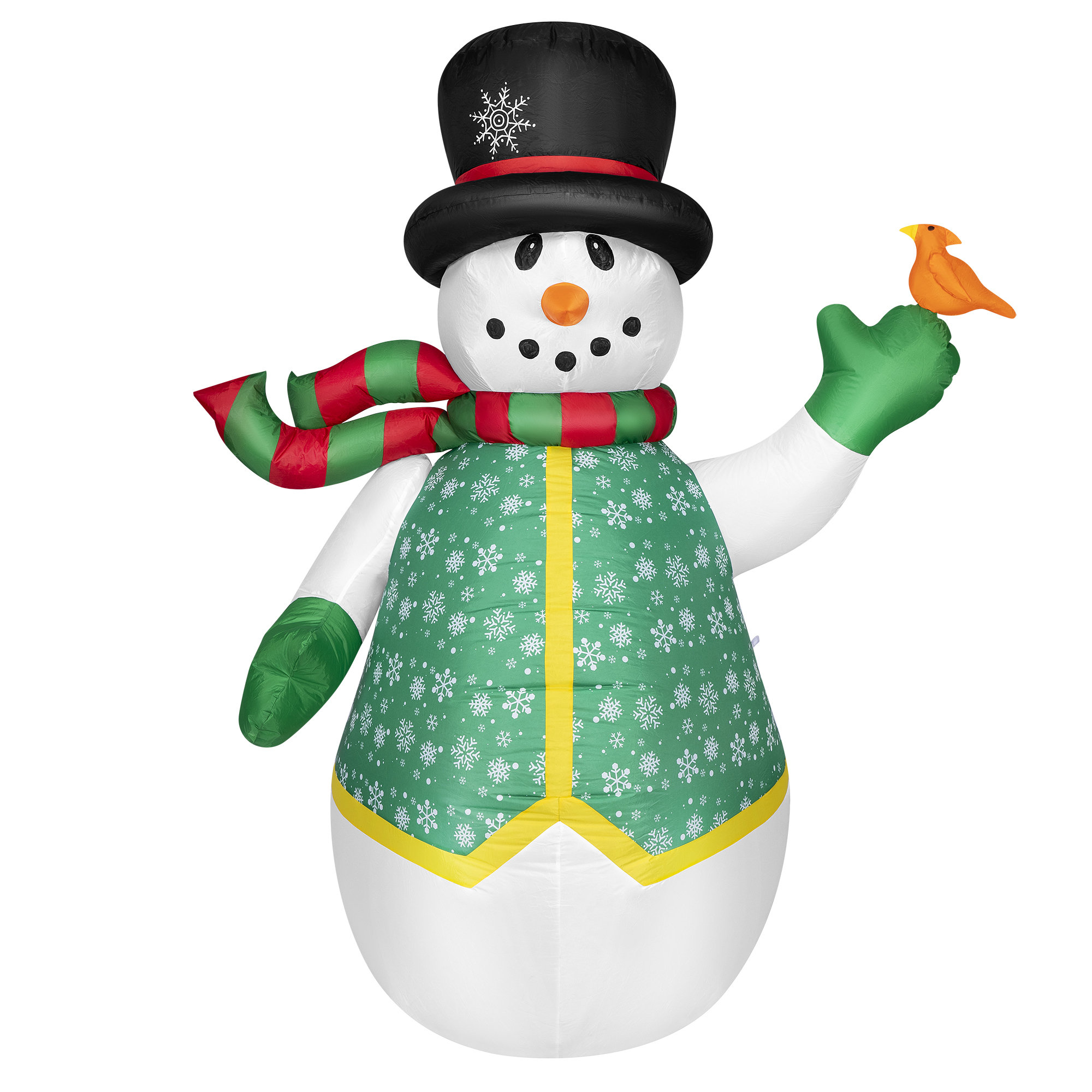 The Holiday Aisle® Emila 6ft Height Christmas Inflatable Lighted ...