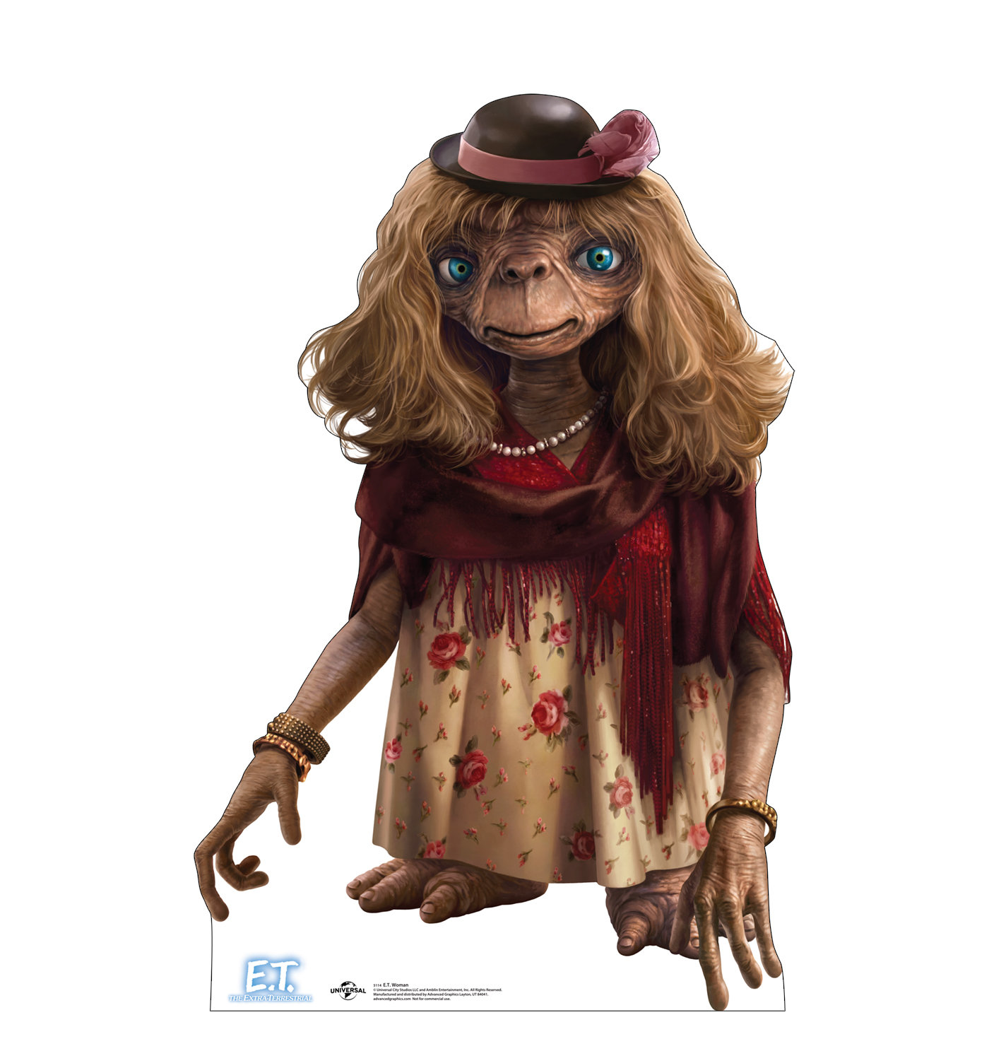 Advanced Graphics E.T. Woman (E.T. The Extra-Terrestrial Movie) | Wayfair