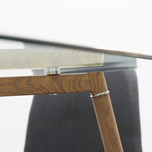 Wayfair | Glass Rectangular Kitchen & Dining Tables You'll Love in 2023