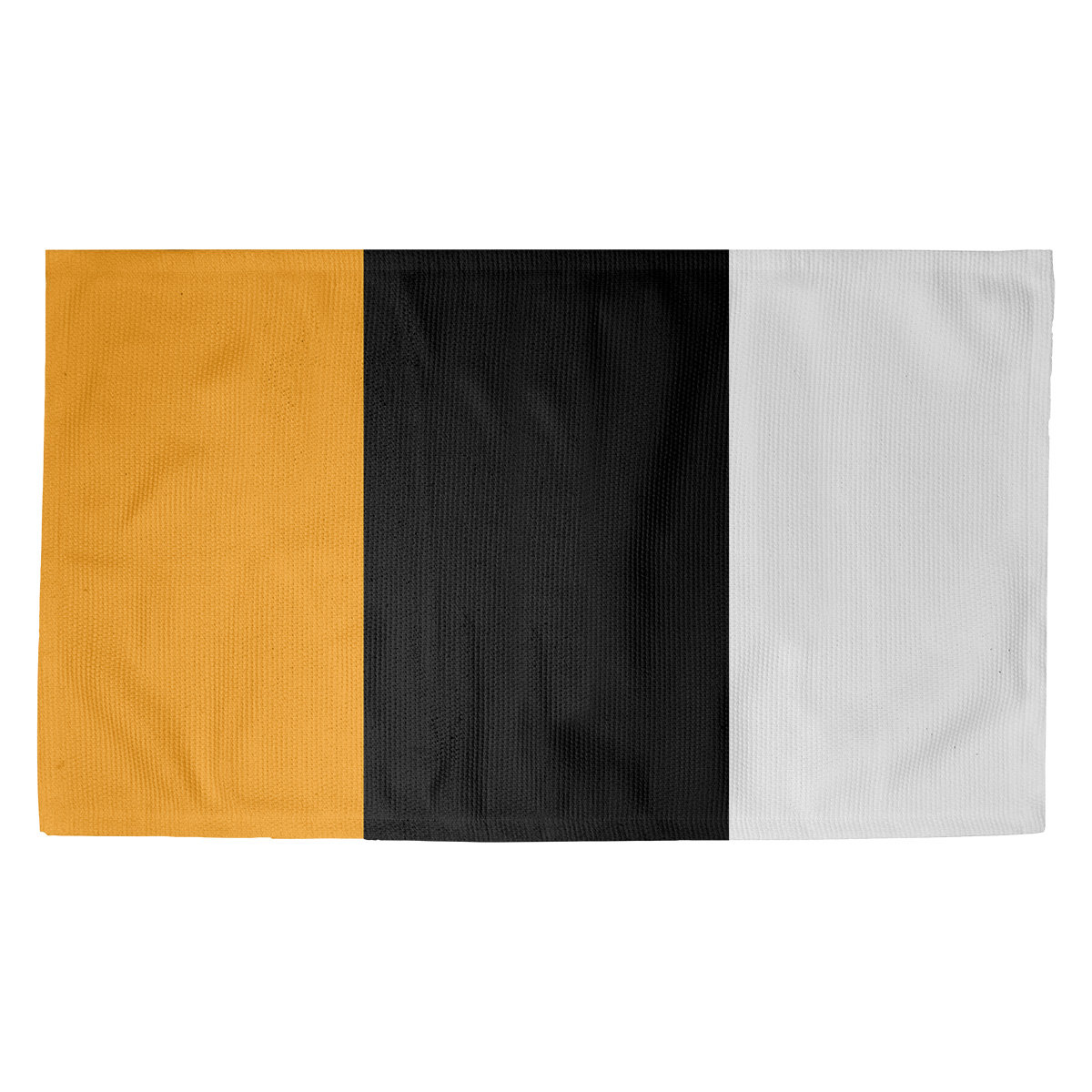 East Urban Home Yellow/Black Rug | Wayfair