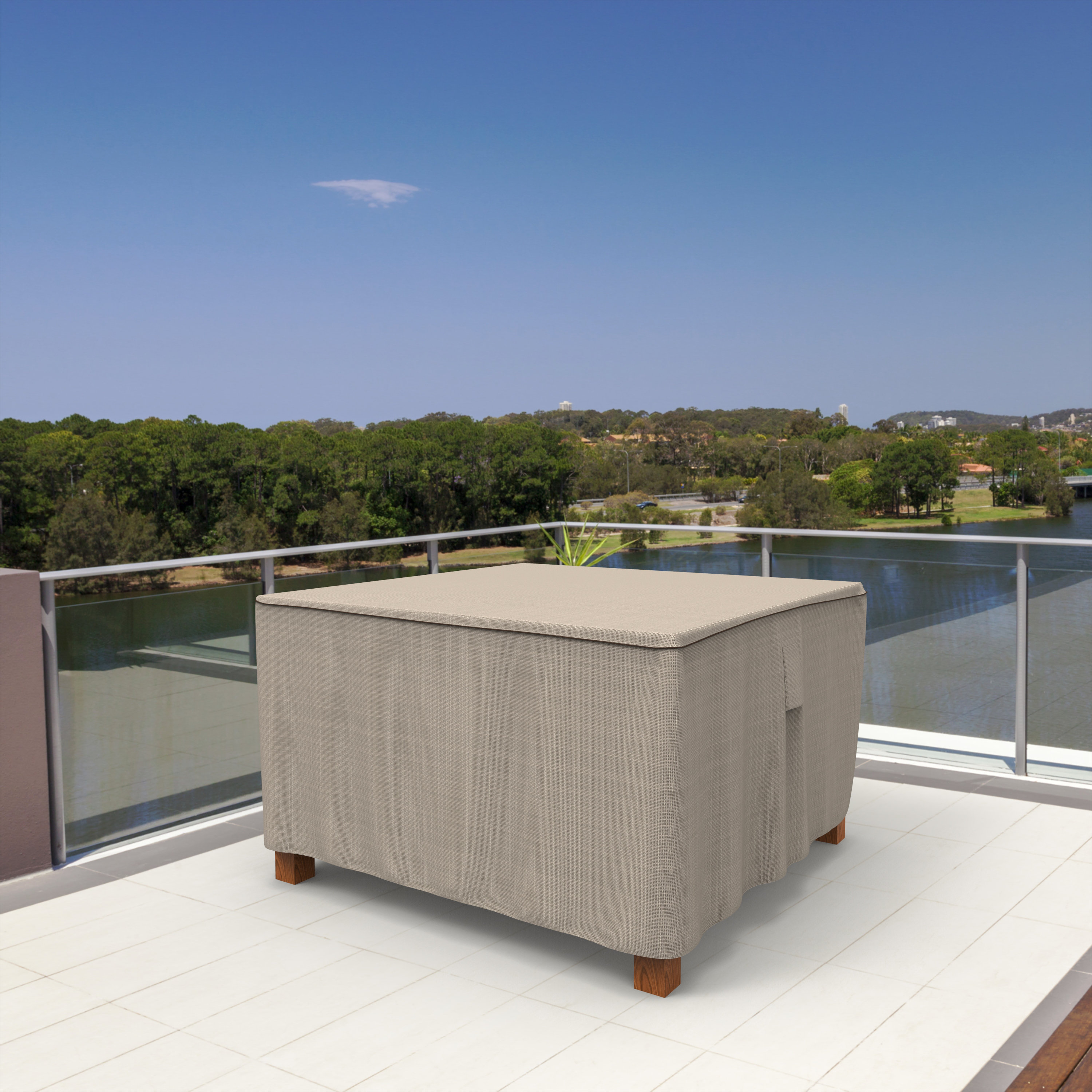 Arlmont & Co. Miguel Water Resistant Square Patio Table Cover & Reviews ...