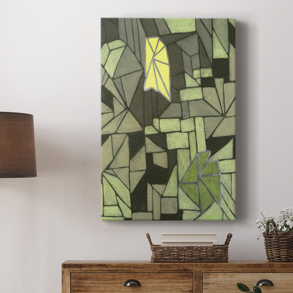 Ivy Bronx Cubic Prism II -Gallery Wrapped Cavas | Wayfair