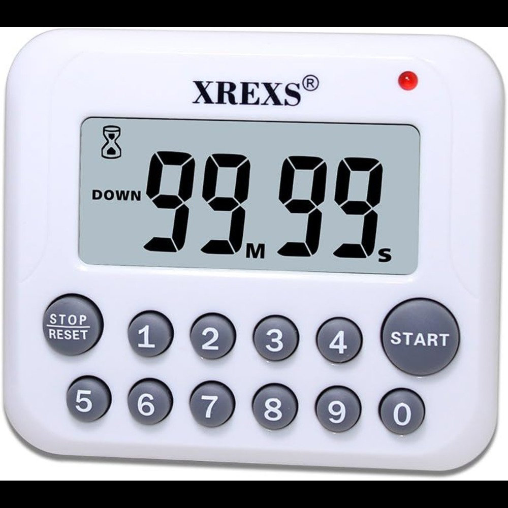 Invenitiah XREXS Digital Kitchen Timer Magnetic Countdown Up Cooking ...