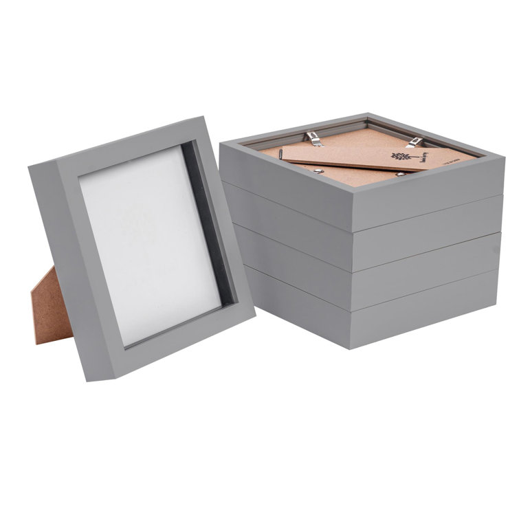 Nicola Spring 3D Box Photo Frames - 6" x 6" | Wayfair.co.uk