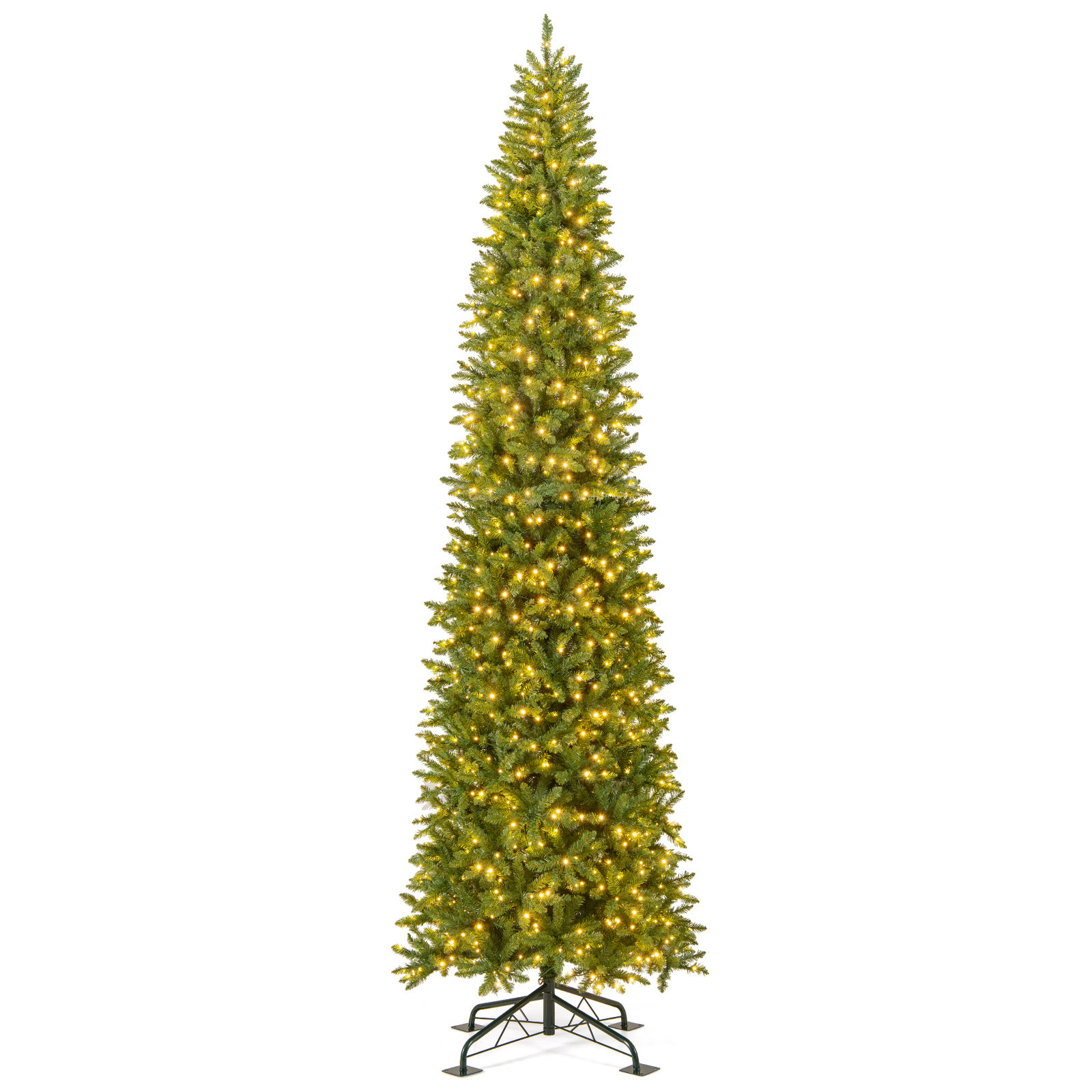 The Holiday Aisle® 12 FT Pre-Lit Artificial Christmas Tree w/2840 ...