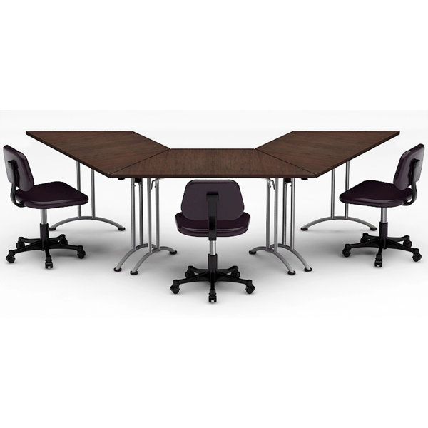 Inbox Zero Acein 120'' Angled Conference Table | Wayfair