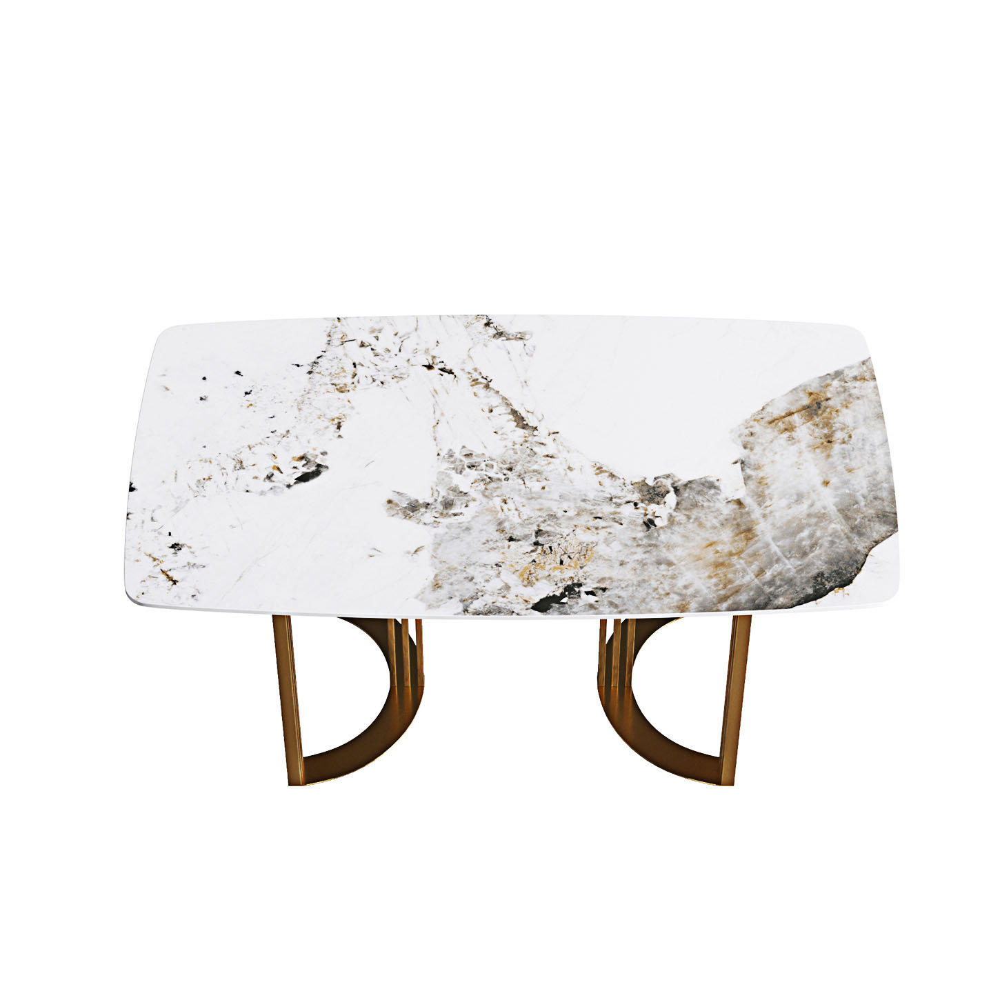 Everly Quinn Kitchen Table, Modern Curved Dining Table - Wayfair Canada