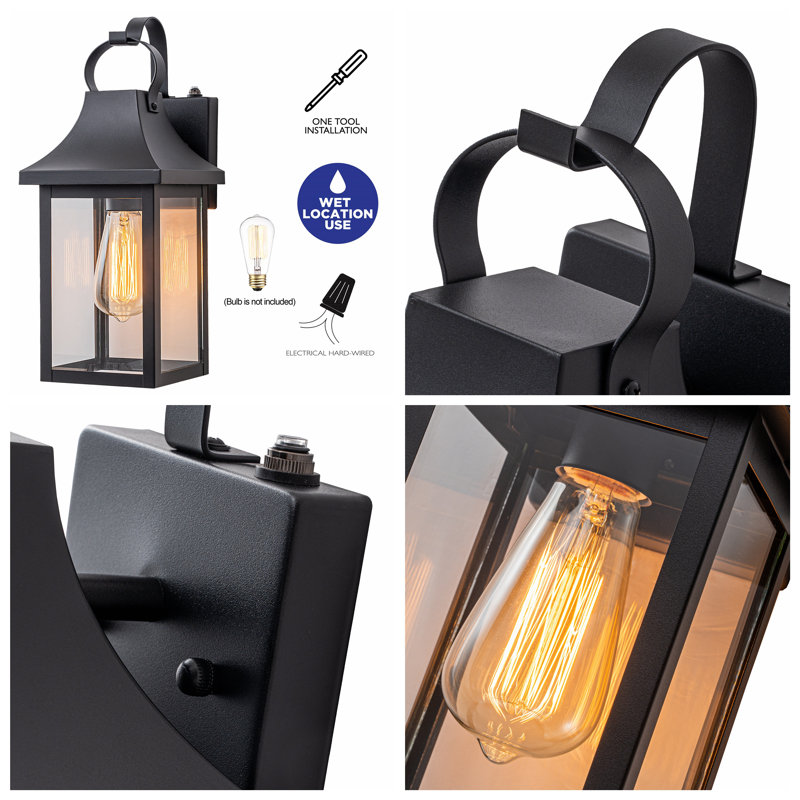 Beachcrest Home Baity Iron Wall Light & Reviews - Wayfair Canada