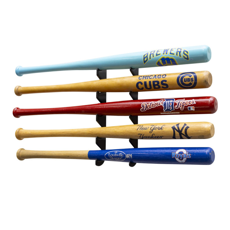 HIDEitMountsInc HIDEit Mini Bat 5 Horizontal Wall Mount Baseball Bat ...