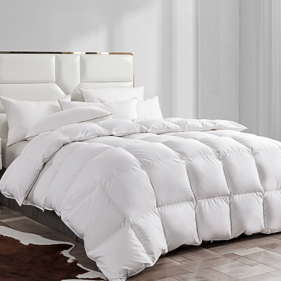 ValenciaLuxe All Season Down & Feather Blend Comforter, 750 Fill Power ...