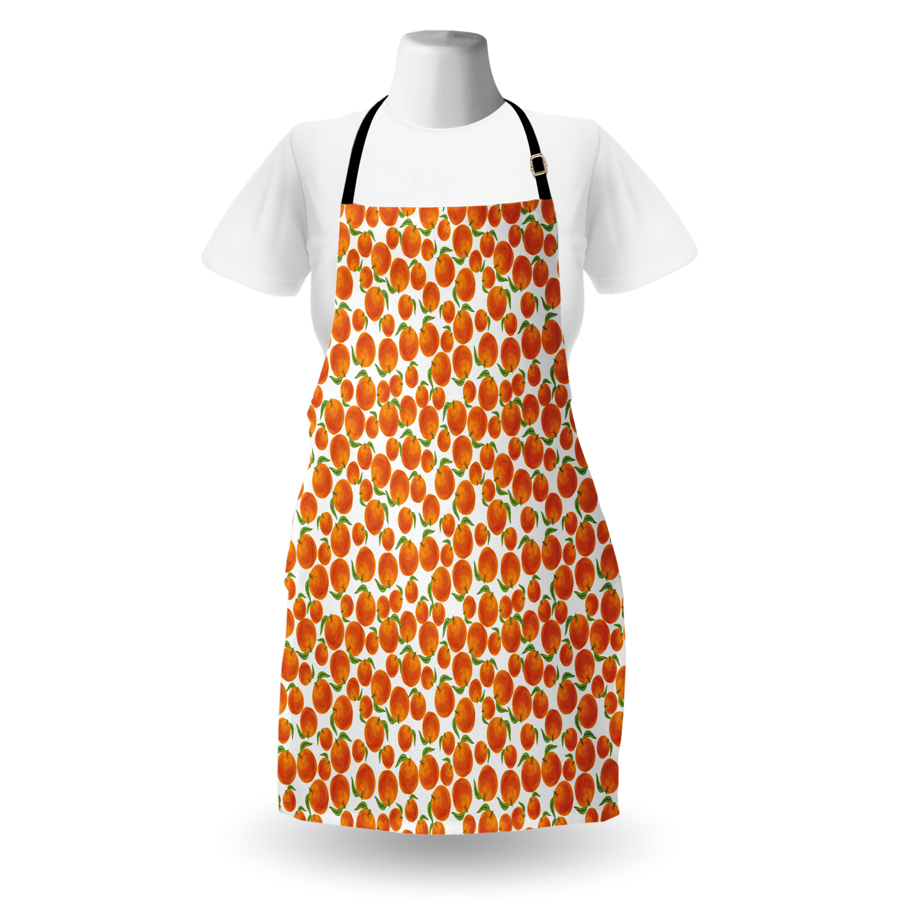 East Urban Home Tangerine Apron, Cooking Gardening, Adult Size, Dark ...