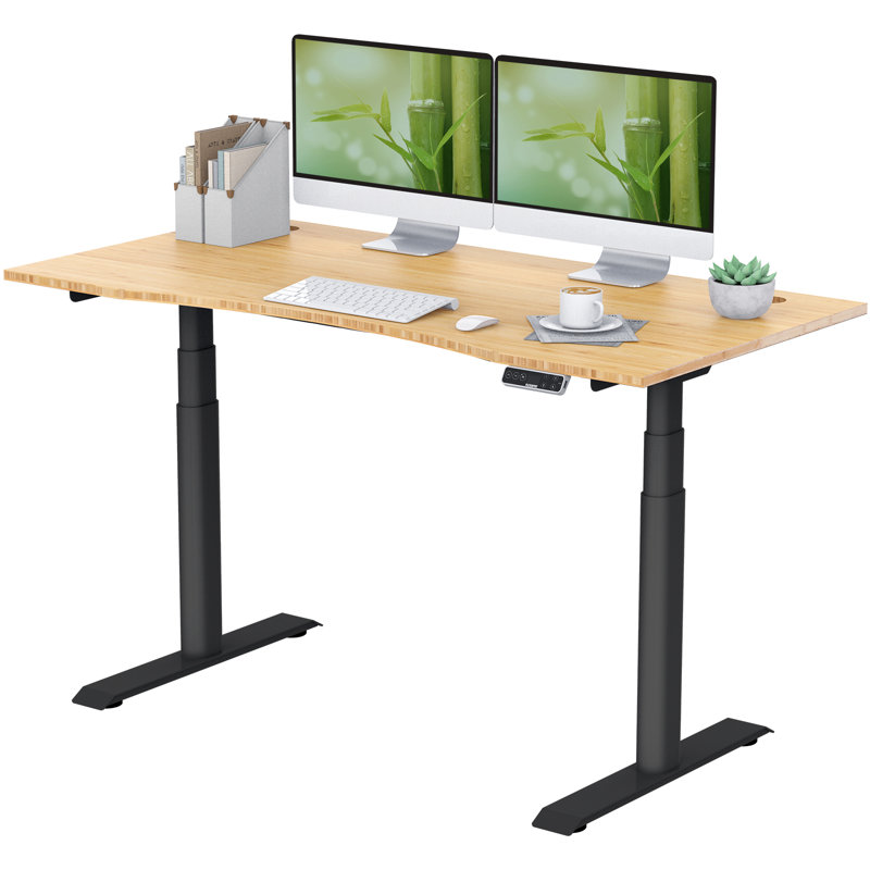 The Twillery Co.® Darena Dual Motors 3-Stage Oval Legs Height ...