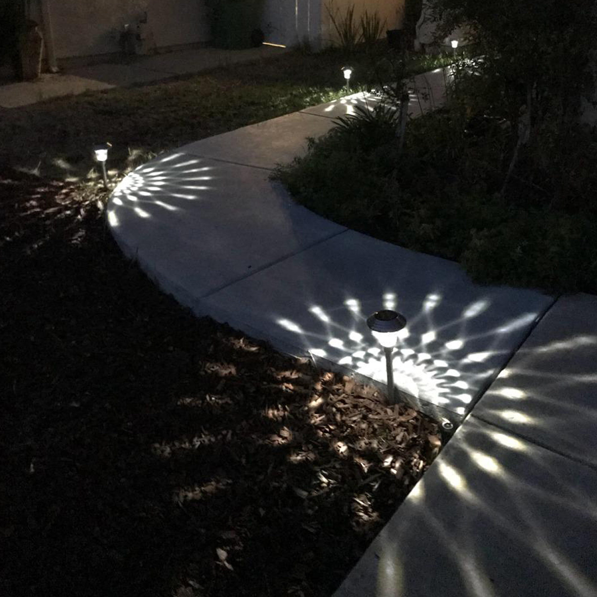 LinsCraft Solar Powered Integrated LED Pathway Light Pack | Wayfair