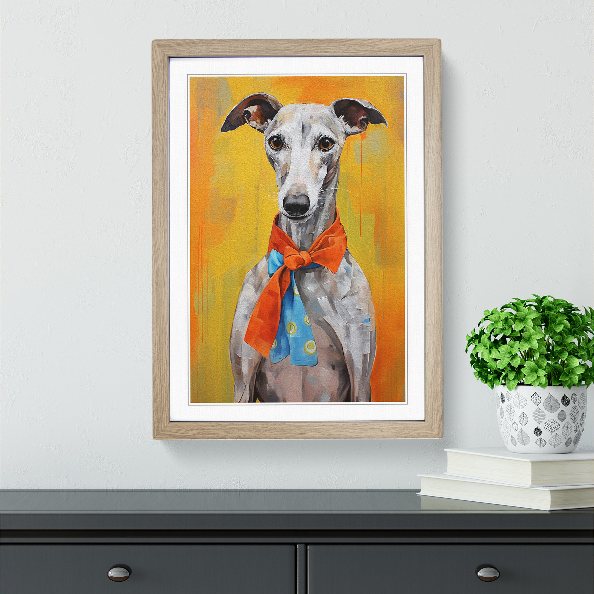 Big Box Art Whippet Contemporary No.2 | Wayfair.co.uk