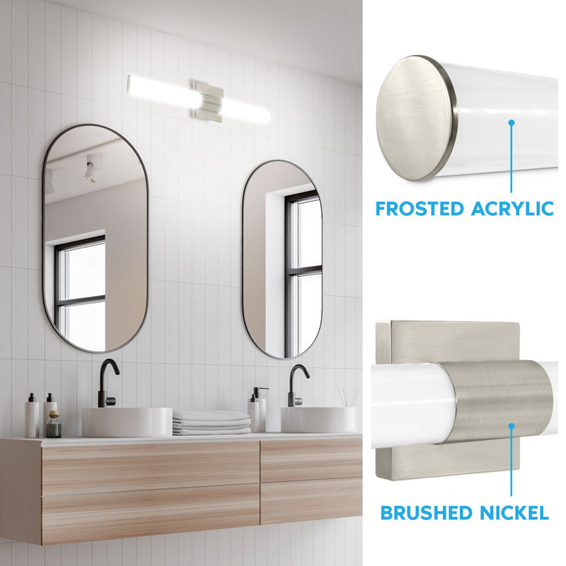 Ivy Bronx Dimmable LED Vanity Light | Wayfair