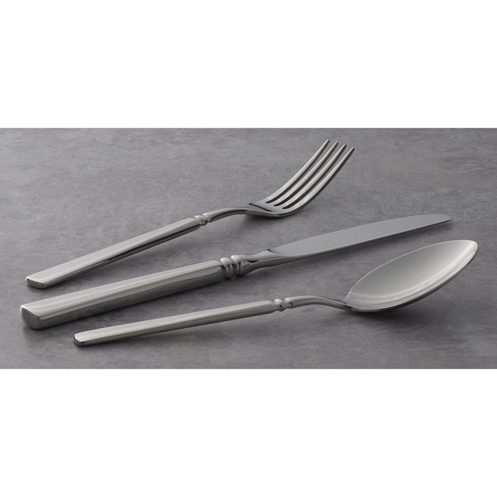 Oneida Easton 5 Piece 18/10 Stainless Steel Flatware Set, Service for 1 ...