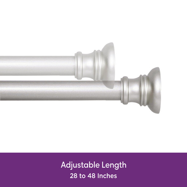 Wayfair Basics® Wayfair Basics Bruton Decorative Camlock Tension Rod ...