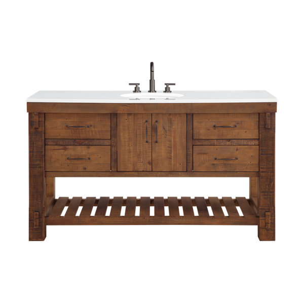 Farmhouse & Rustic Single Bathroom Vanities | Birch Lane
