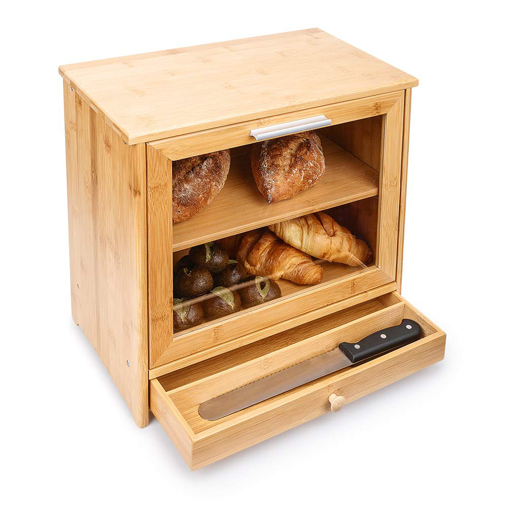 Wildon Home® Annerieke Wood Food Storage Container | Wayfair