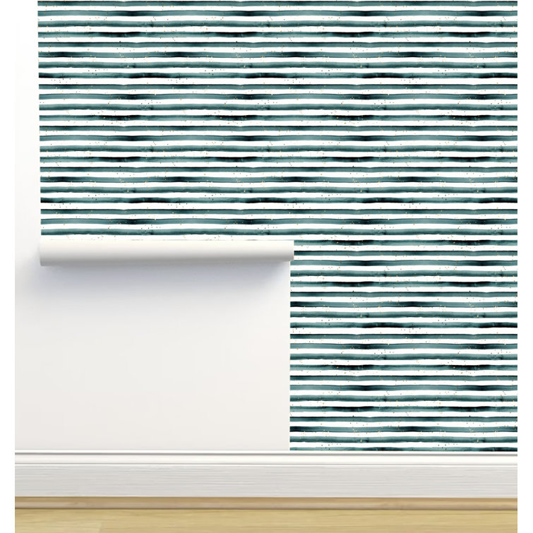 Limitless Walls Crystal W Design Peel & Stick Striped Roll | Wayfair