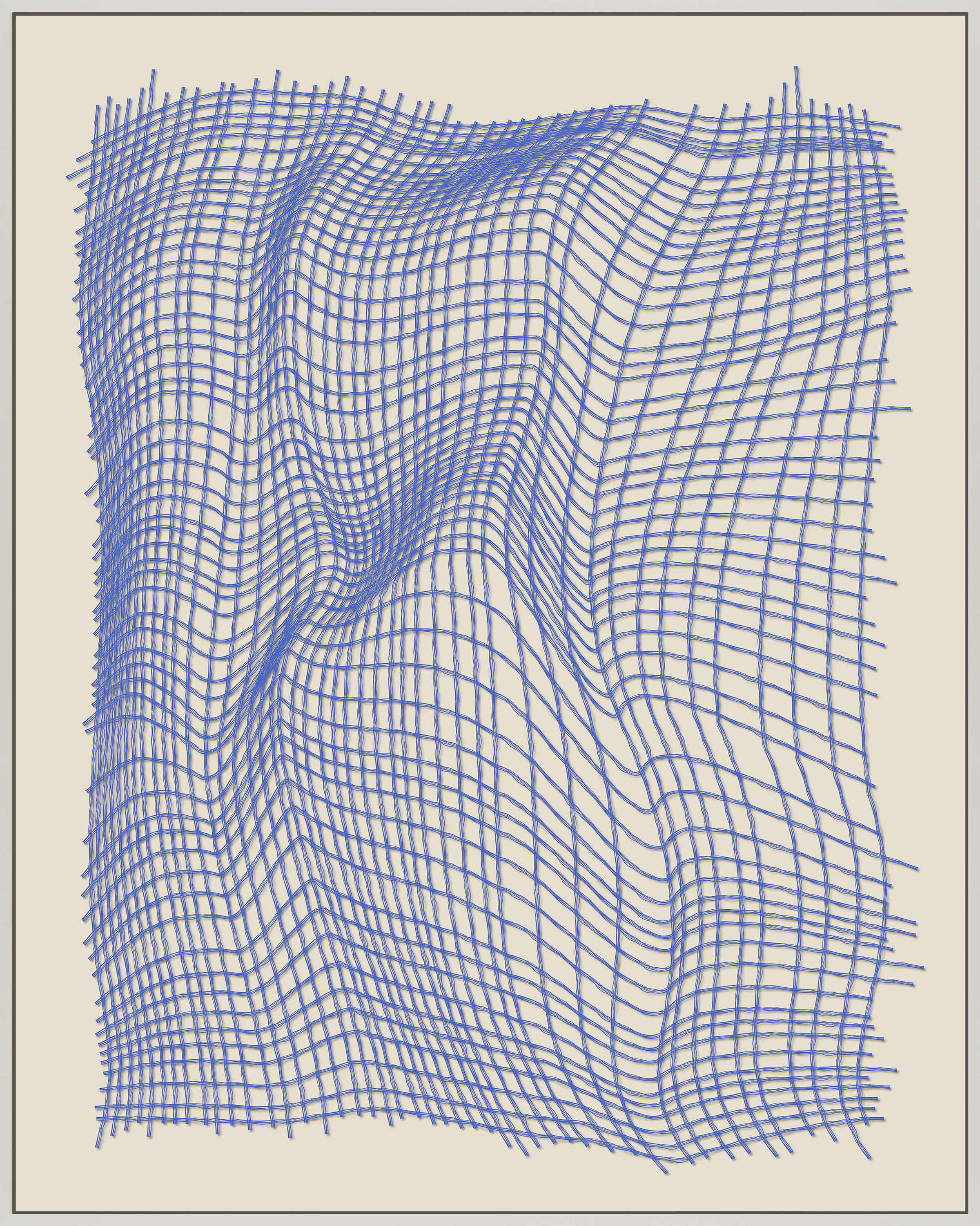Lipman Art Netting 1 by Jacques Pilon - Framed Wall Art | Perigold