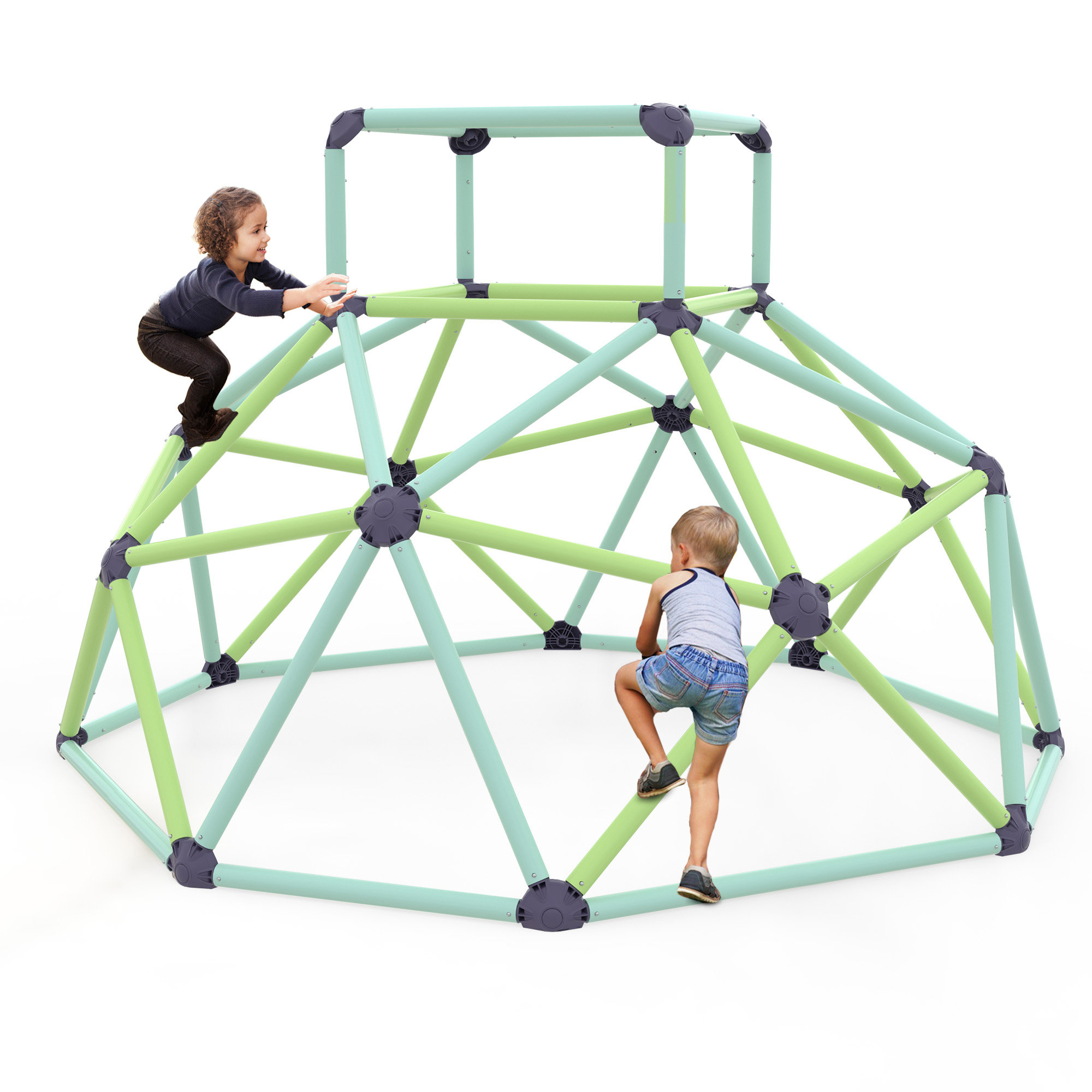 CITY DAY Dome Climber Jungle Gym Modified Pp Material Rust-resistance ...