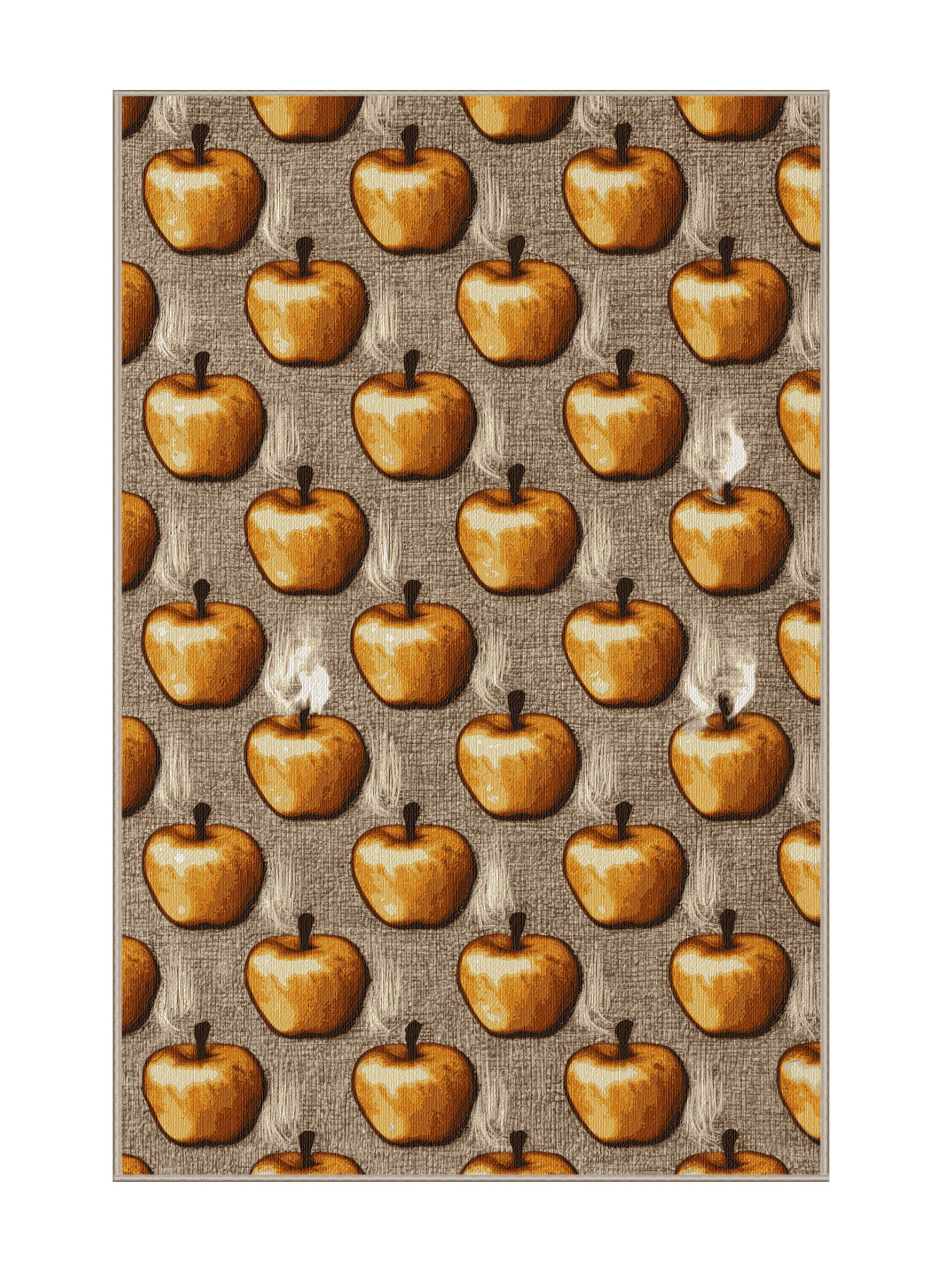 Dakota Fields Washable Baked apples Desserts Area Rug | Wayfair
