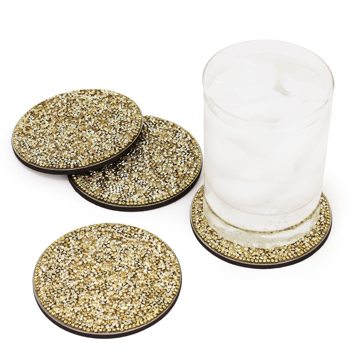 Sparkles Home Luminous Coaster Set | Wayfair