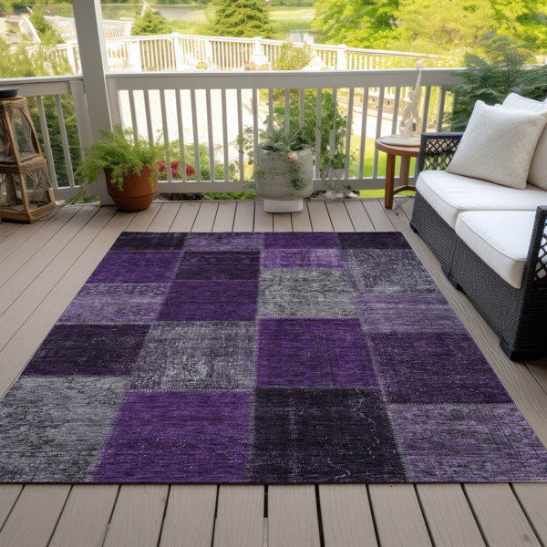 Bungalow Rose Ayush Patchwork Rug | Wayfair