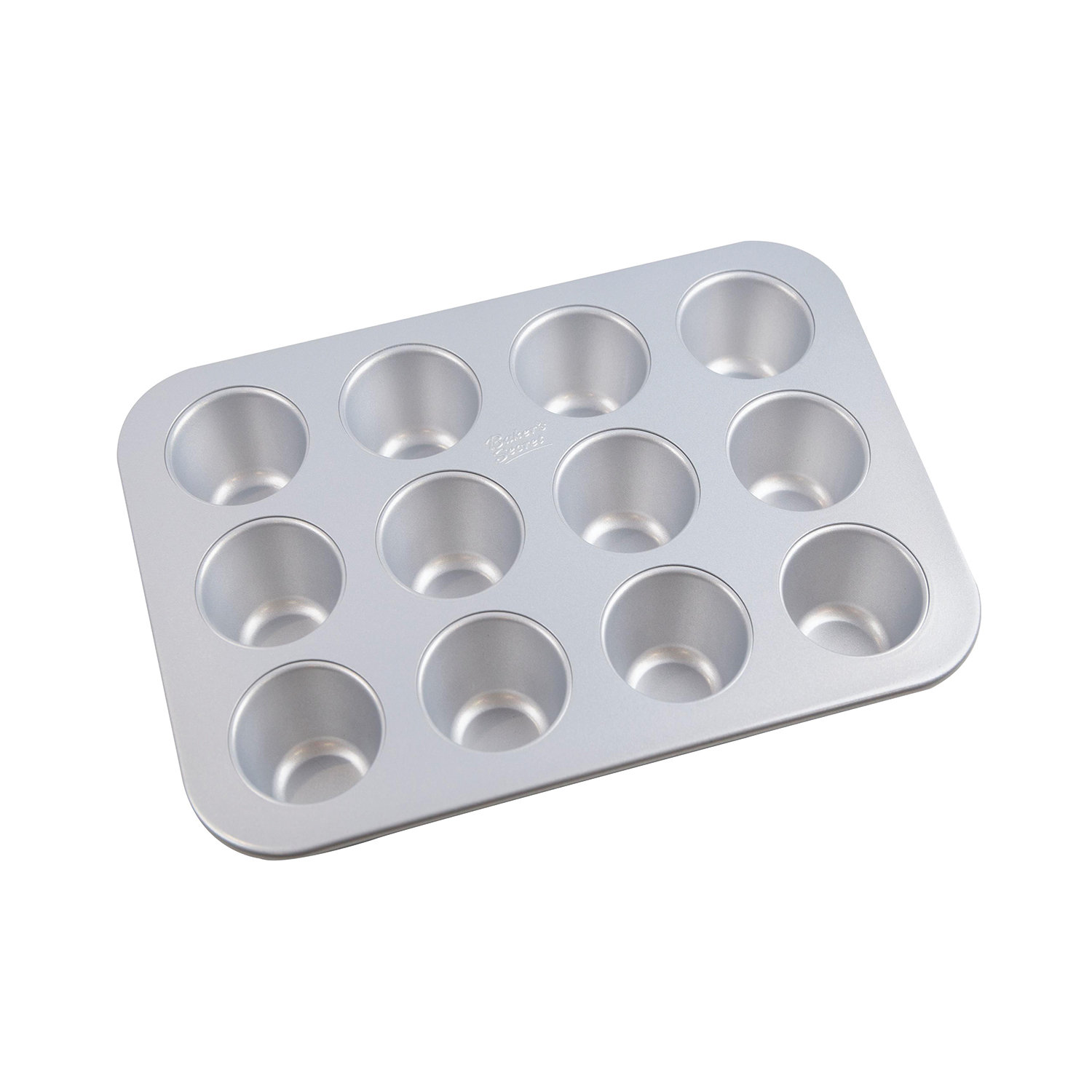 Baker's Secret 12Cup Muffin Pan Cupcake Nonstick Pan - Aluminized Steel ...