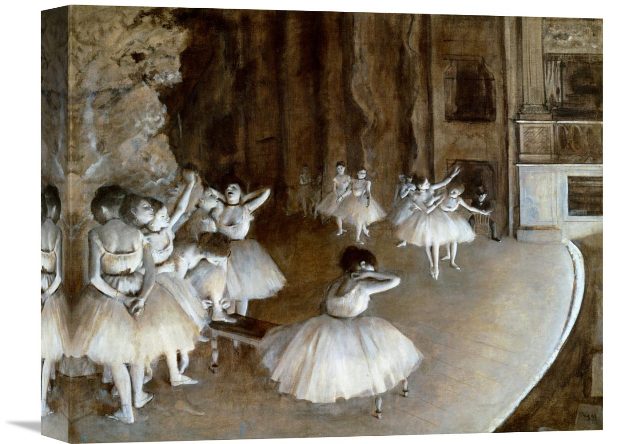The Rehearsal Degas 1874