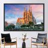 kayra export Antoni Gaudi Inspired Barcelona UNESCO Canvas Wall Art for ...