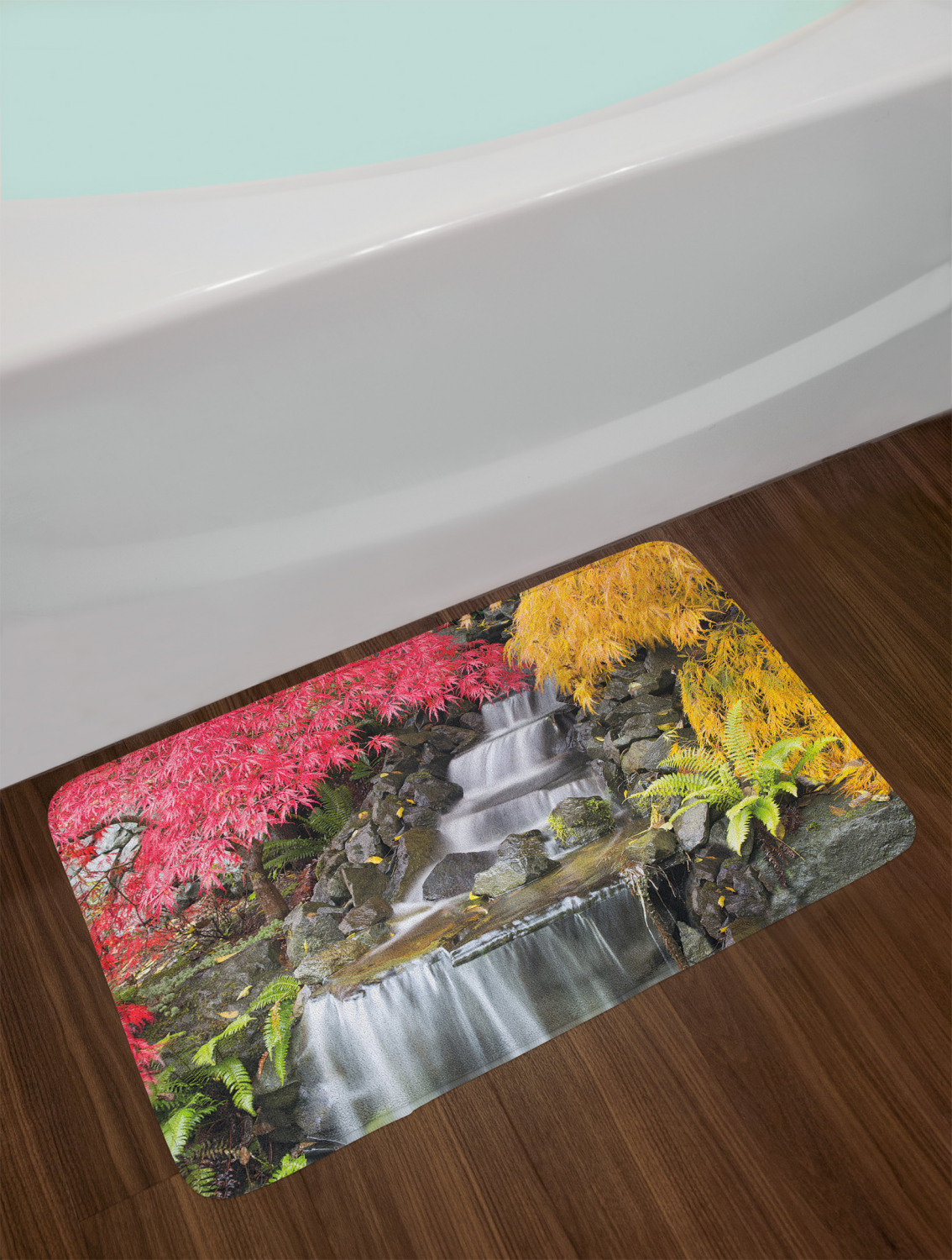 East Urban Home Rainforest Bath Rug | Wayfair