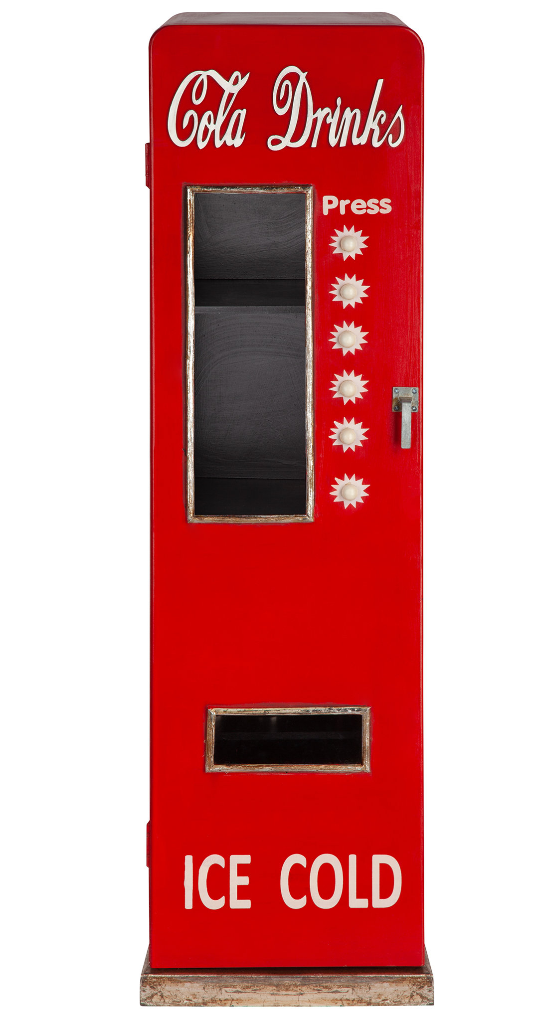 Design Toscano Retro 1950s Cold Drink Soda Pop Machine Cabinet ...