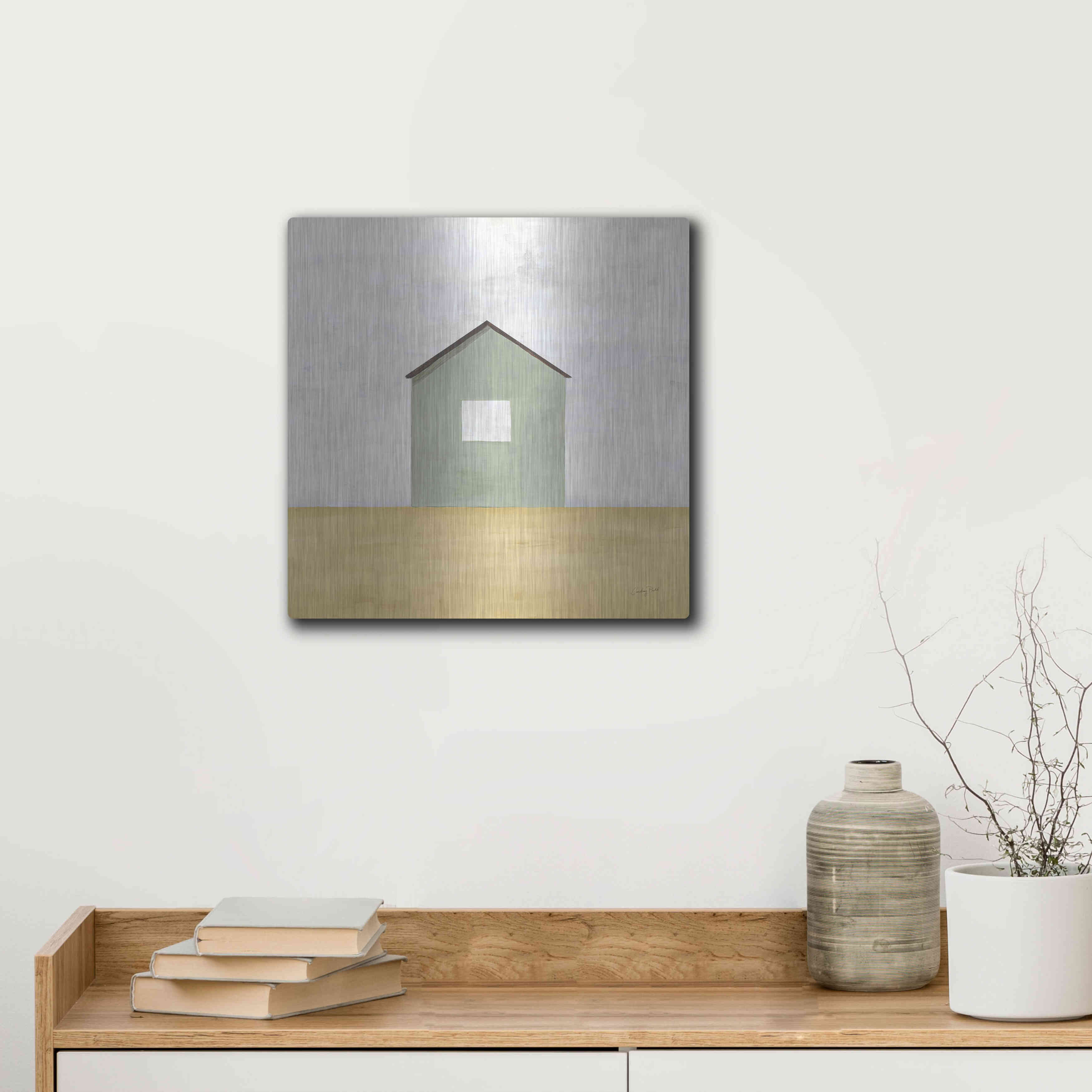 August Grove® " Luxe Metal Art 'Rural Simplicity II By Courtney Prahl ...