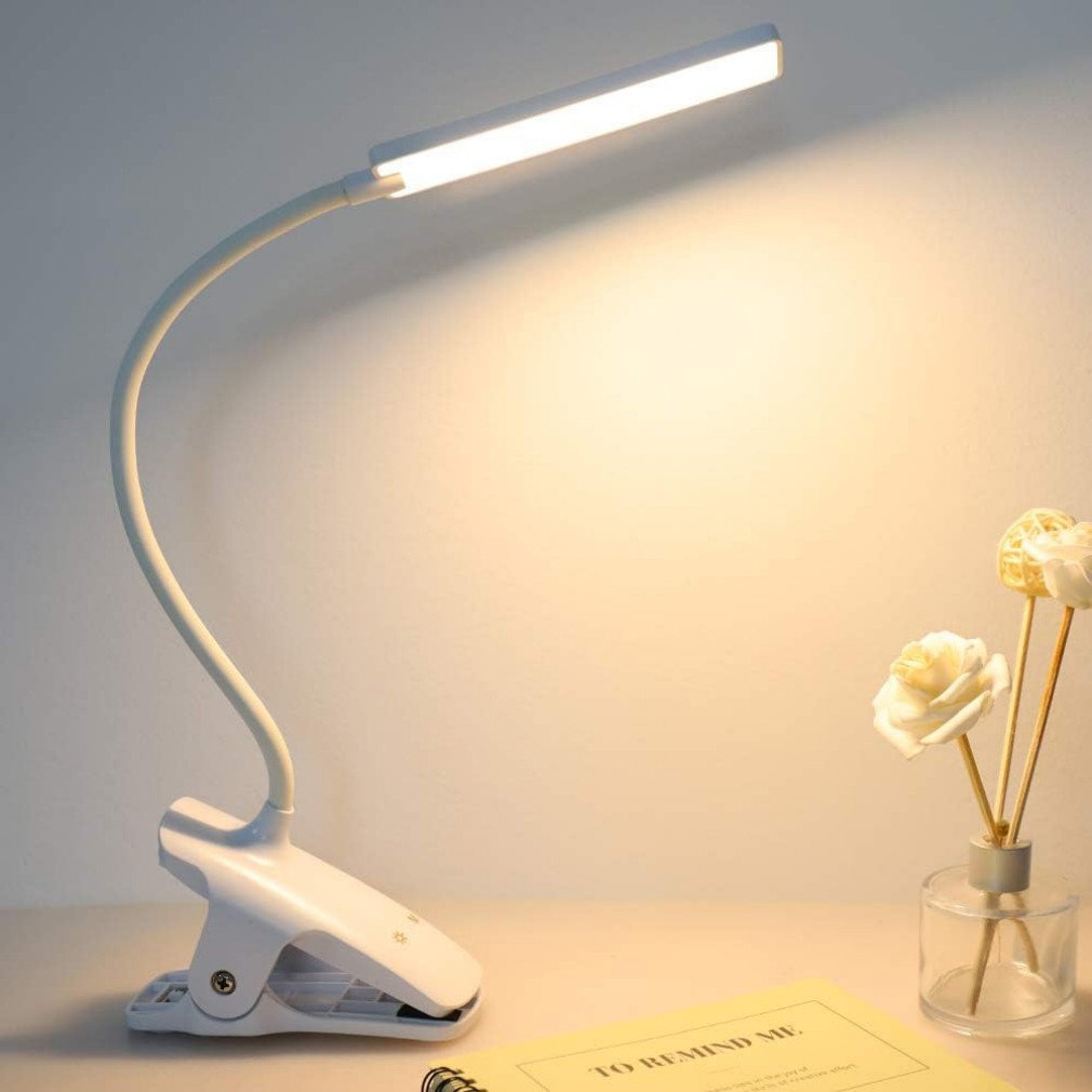 Wrought Studio™ LED Reading Light With Clip USB Rechargeable Book ...